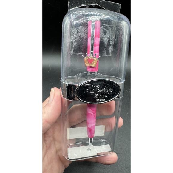 Disney | Office | Rare Disney Store Pink Princess Ball Pen Aurora Mulan ...